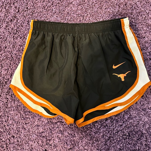 Nike | Shorts | Burnt Orange And Black Longhorn Nike Running Shorts ...